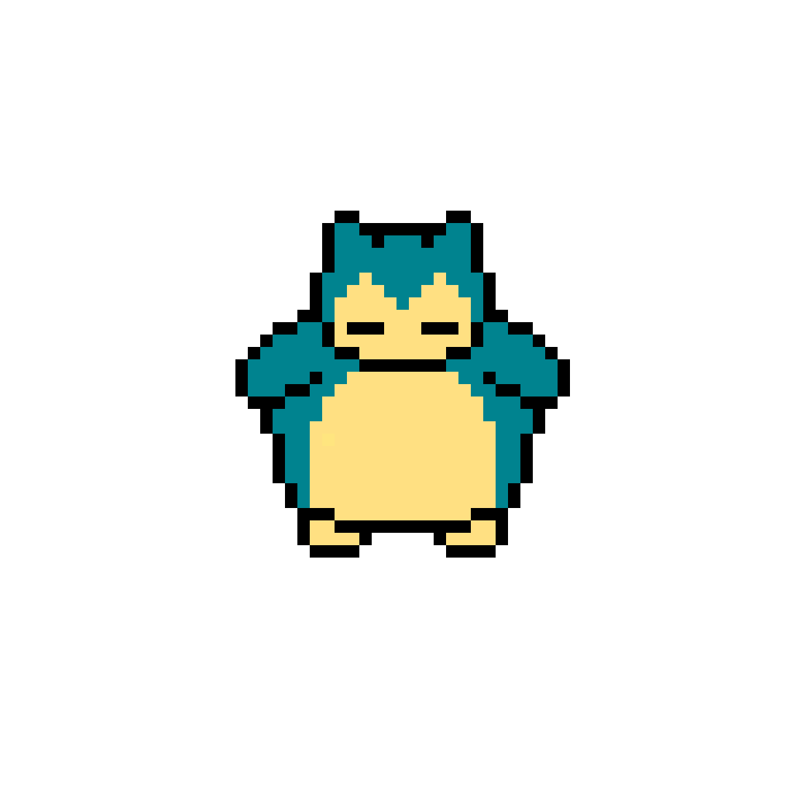 Pixilart - Snorlax by Chemey