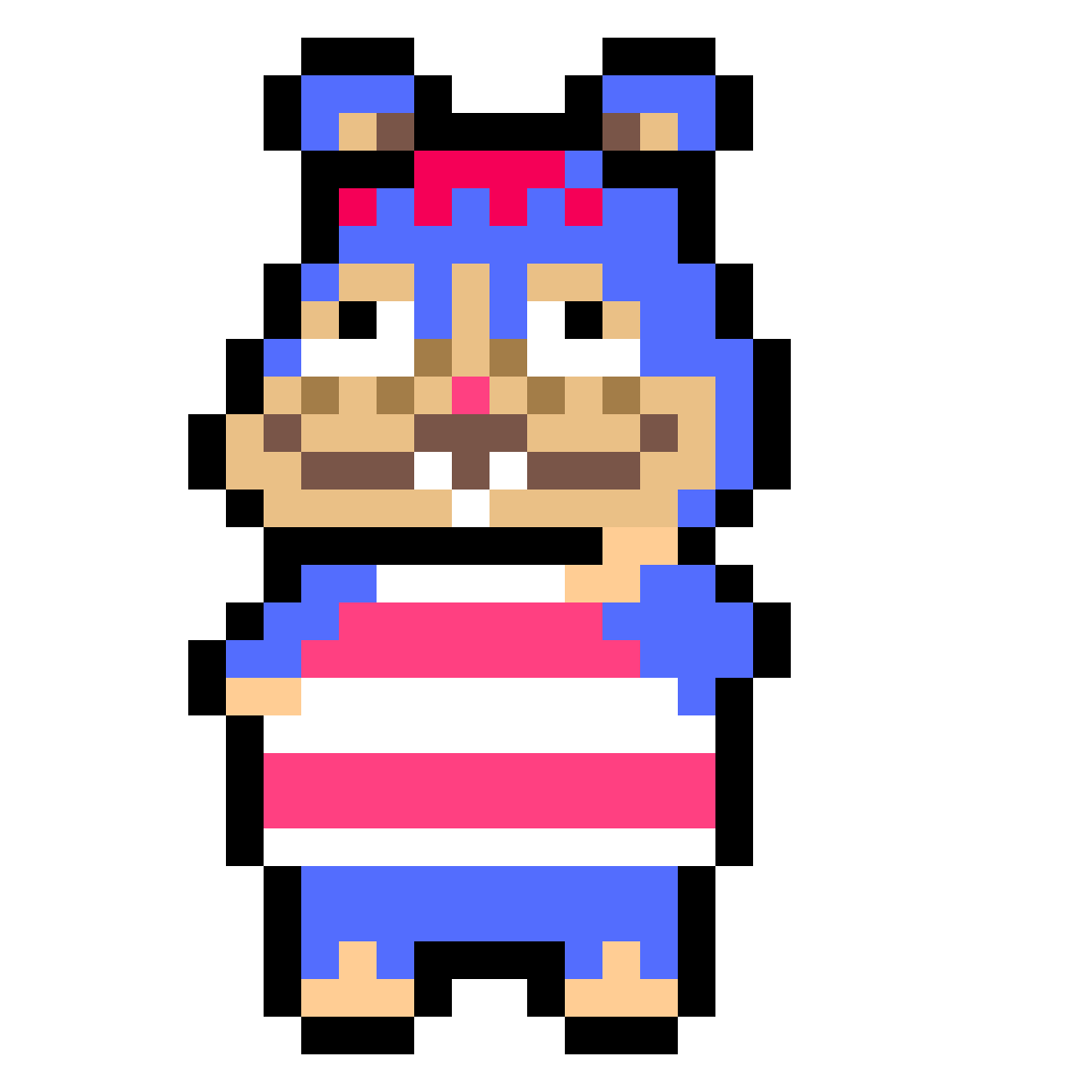 Pixilart - acnh sprite- rodney by AManPreson