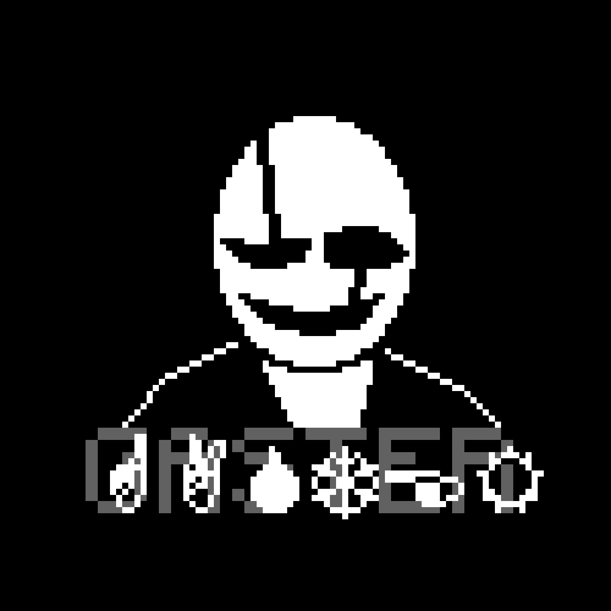Pixilart - GASTER by TheLazybones