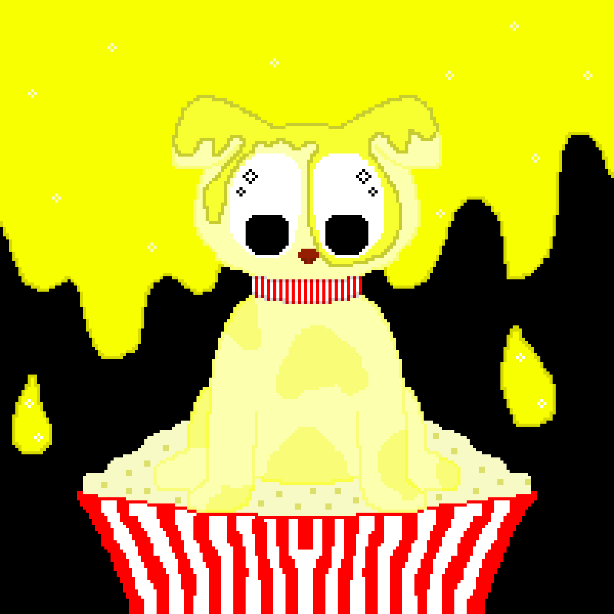 Pixilart - Popcorn Doggo by RIPxxxtentacion