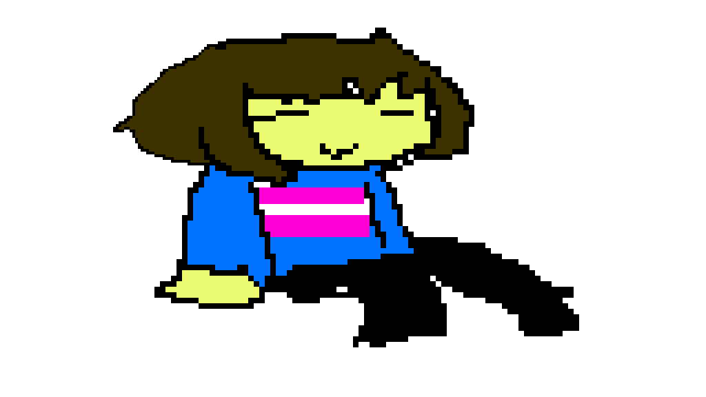 Pixilart - frisk by BellaDraws64