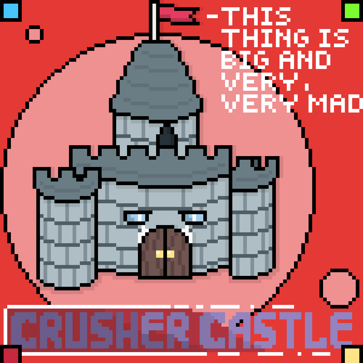 Pixilart - Crusher Castle RPG BOSS by FlyerCraft