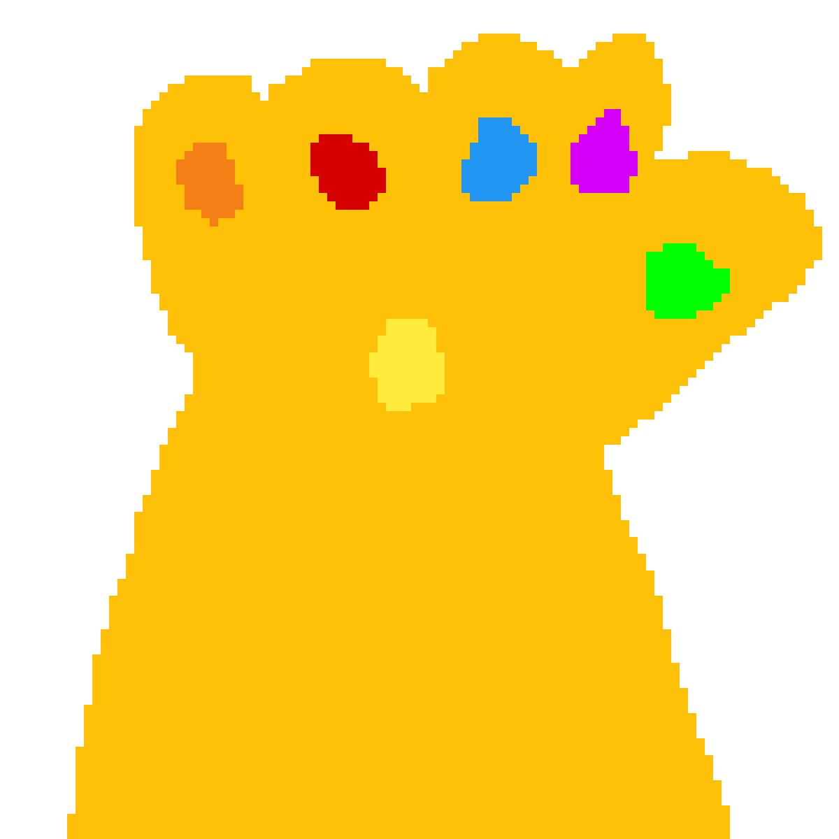 Editing The Infinity Gauntlet - Free online pixel art drawing tool ...