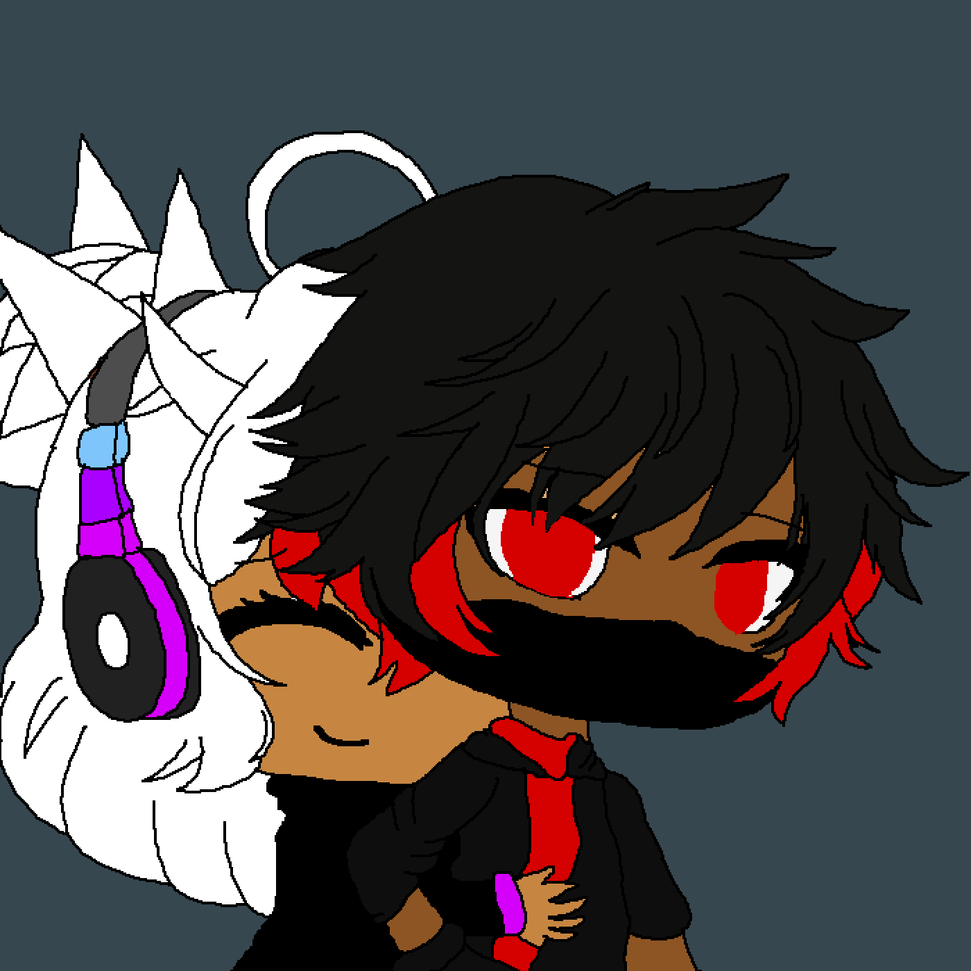 Pixilart - Rouge x Shadow by KittyGirl7Love