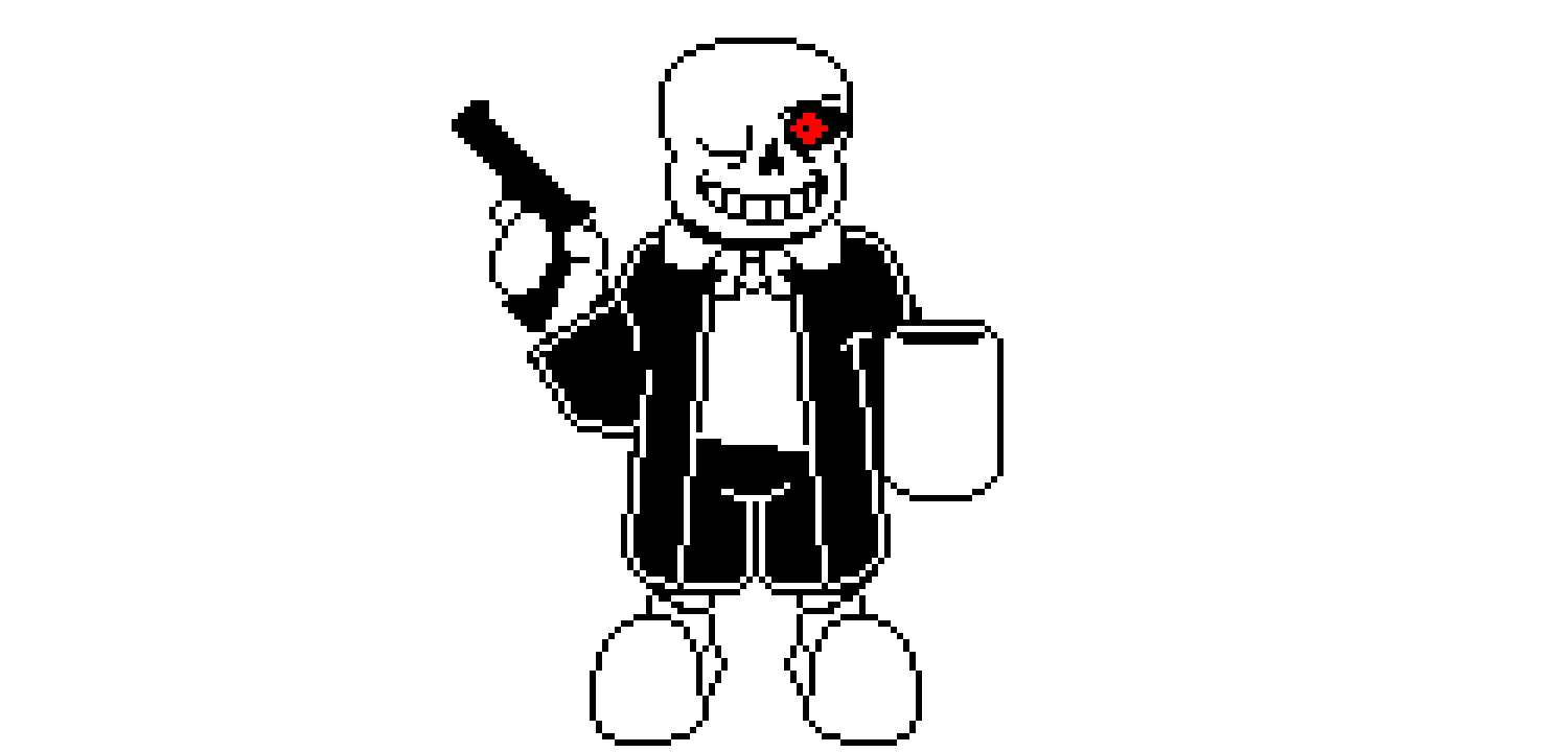 Pixilart - Sudden Changes Sans V2 by Bonely