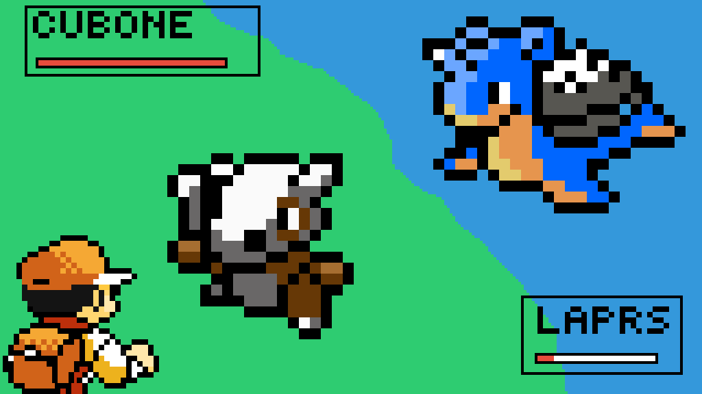 Editing Pokemon Battle - Free online pixel art drawing tool - Pixilart