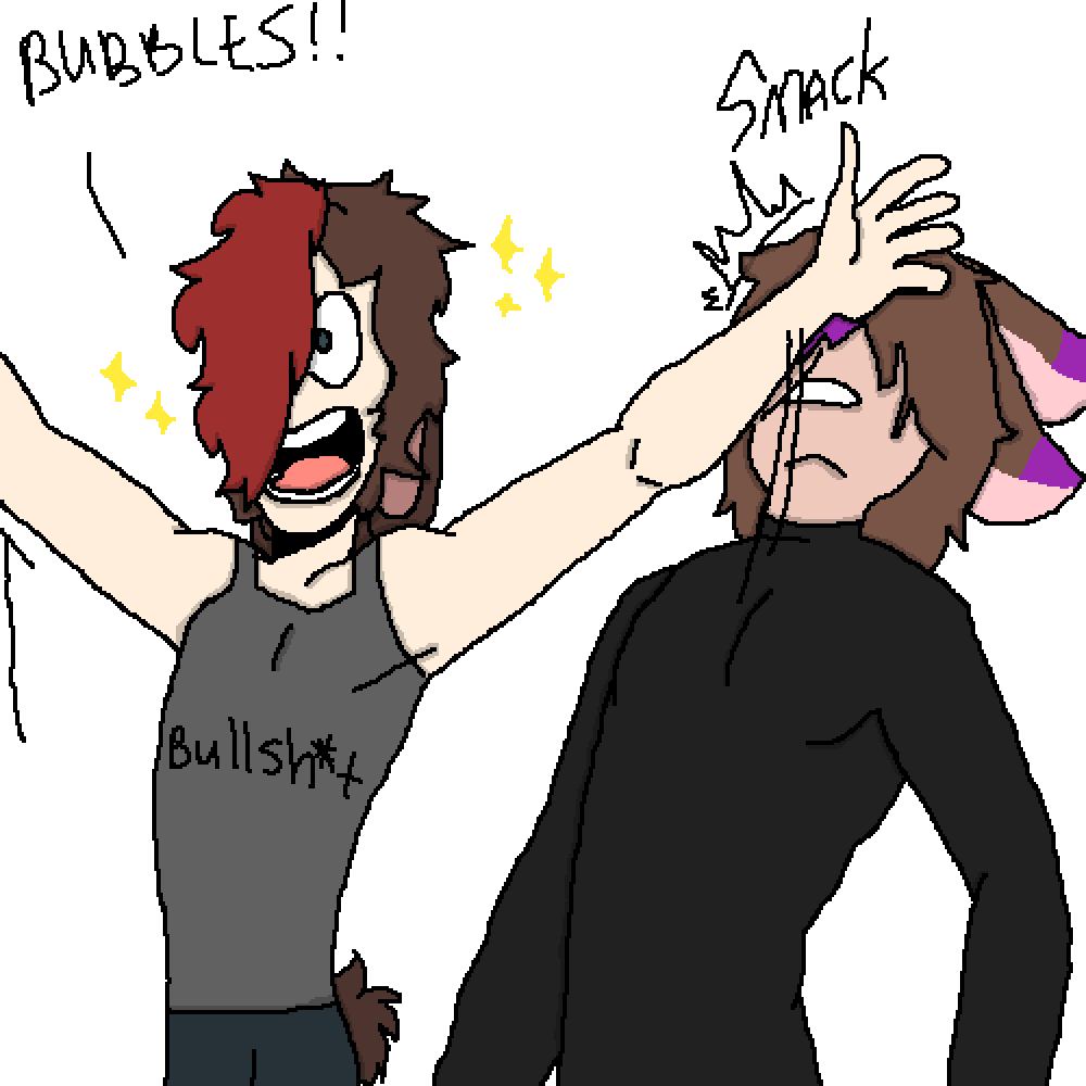 Pixilart - GET SMACKED IN THE FACE by EclipseFNAF