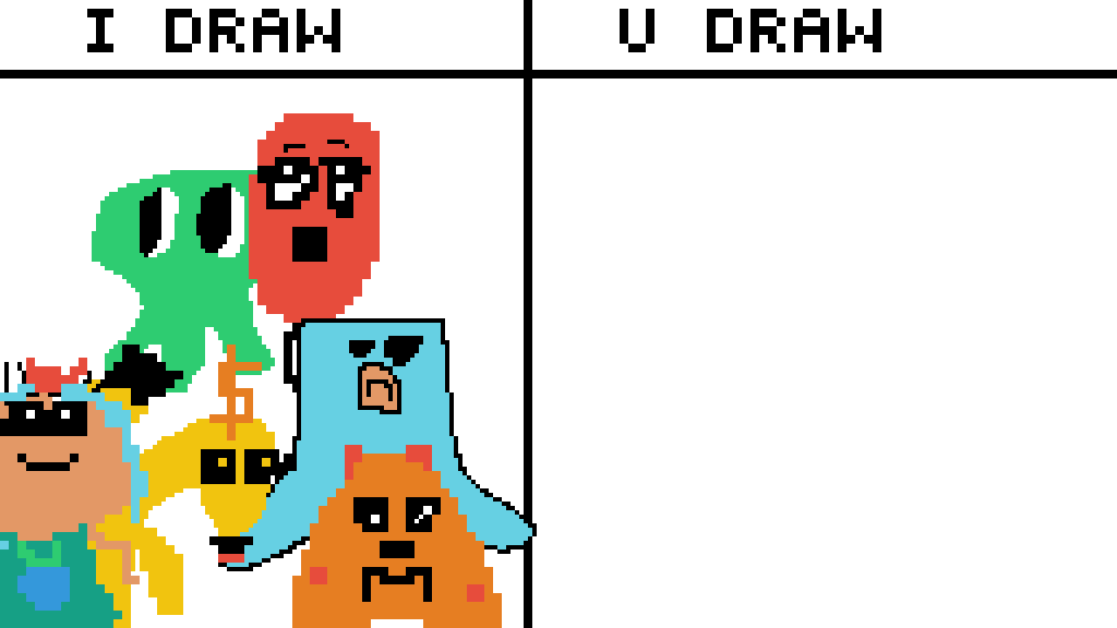 Editing Stickman motion characters collab - Free online pixel art ...