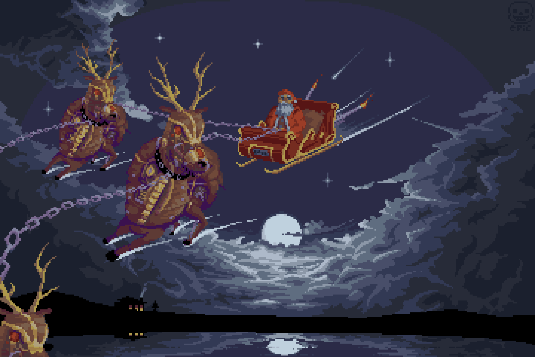 Pixilart - Steampunk Christmas by pleiadeux