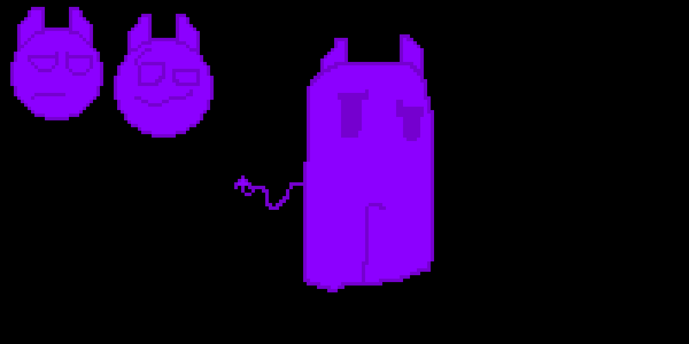 Pixilart - purple sprite by Skittle-bittle
