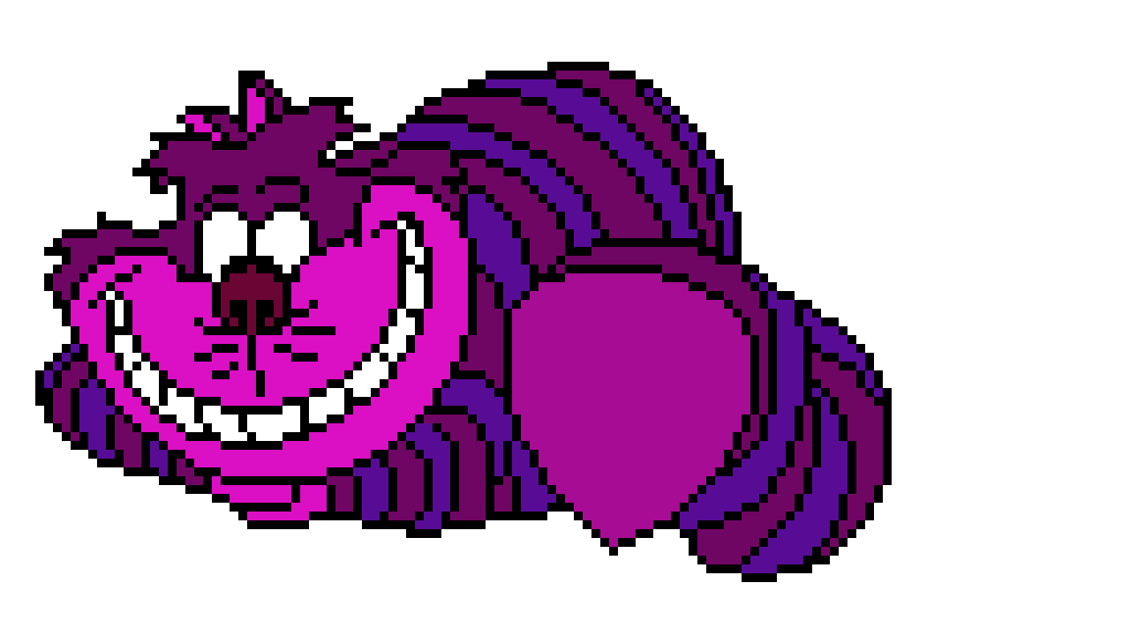 Pixilart - The Cheshire Cat by The-Hunter