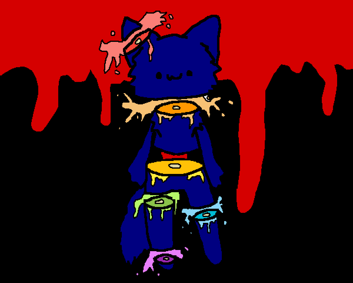 Pixilart - Erika In Candy Gore by Deathstarkille