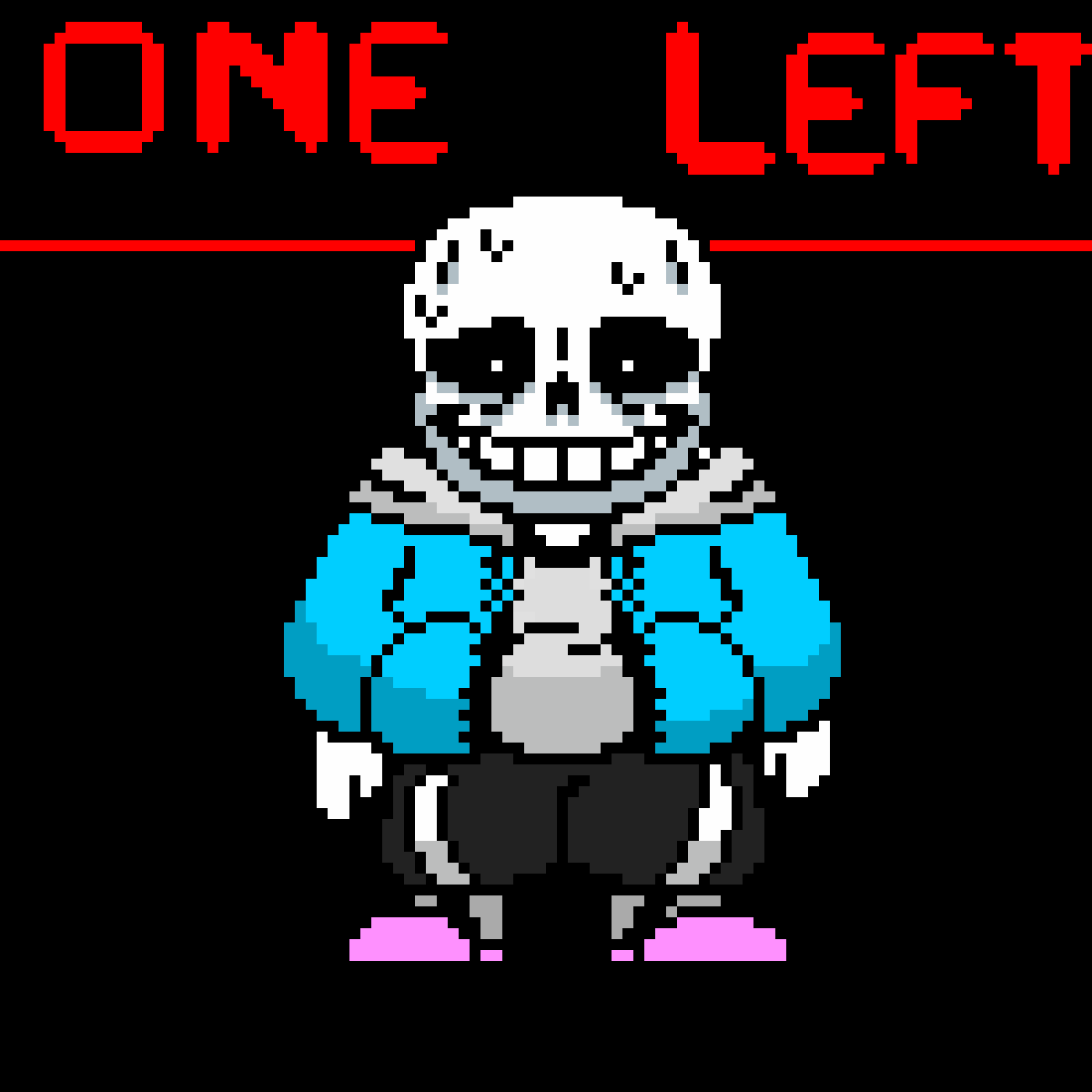 Pixilart - Undertale COTV One Left by DV-D