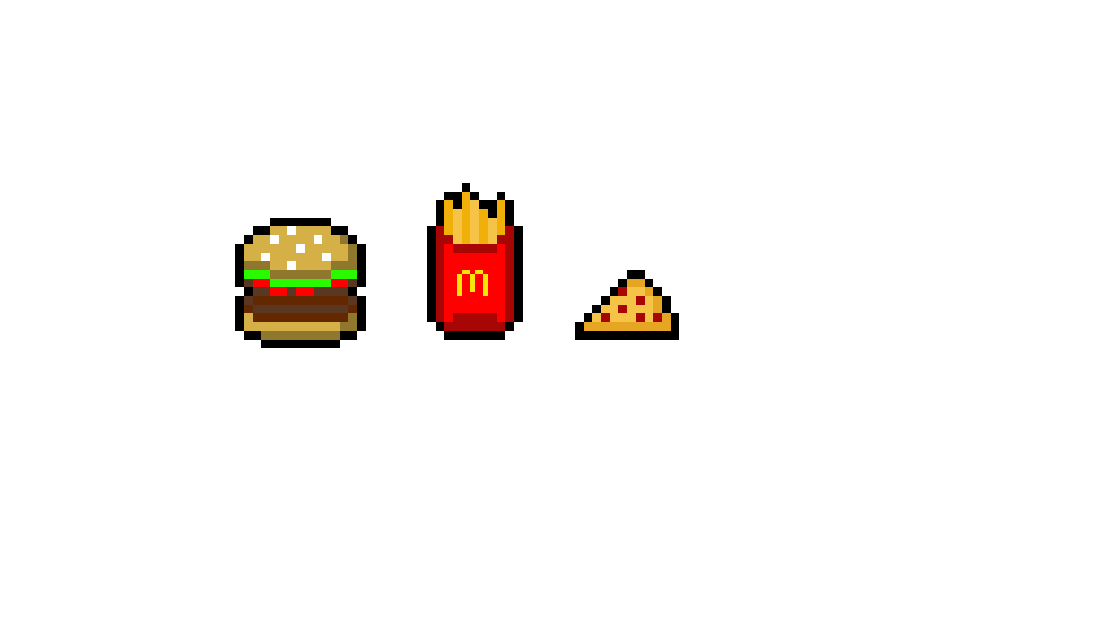 Pixilart - fast food by lollysticks