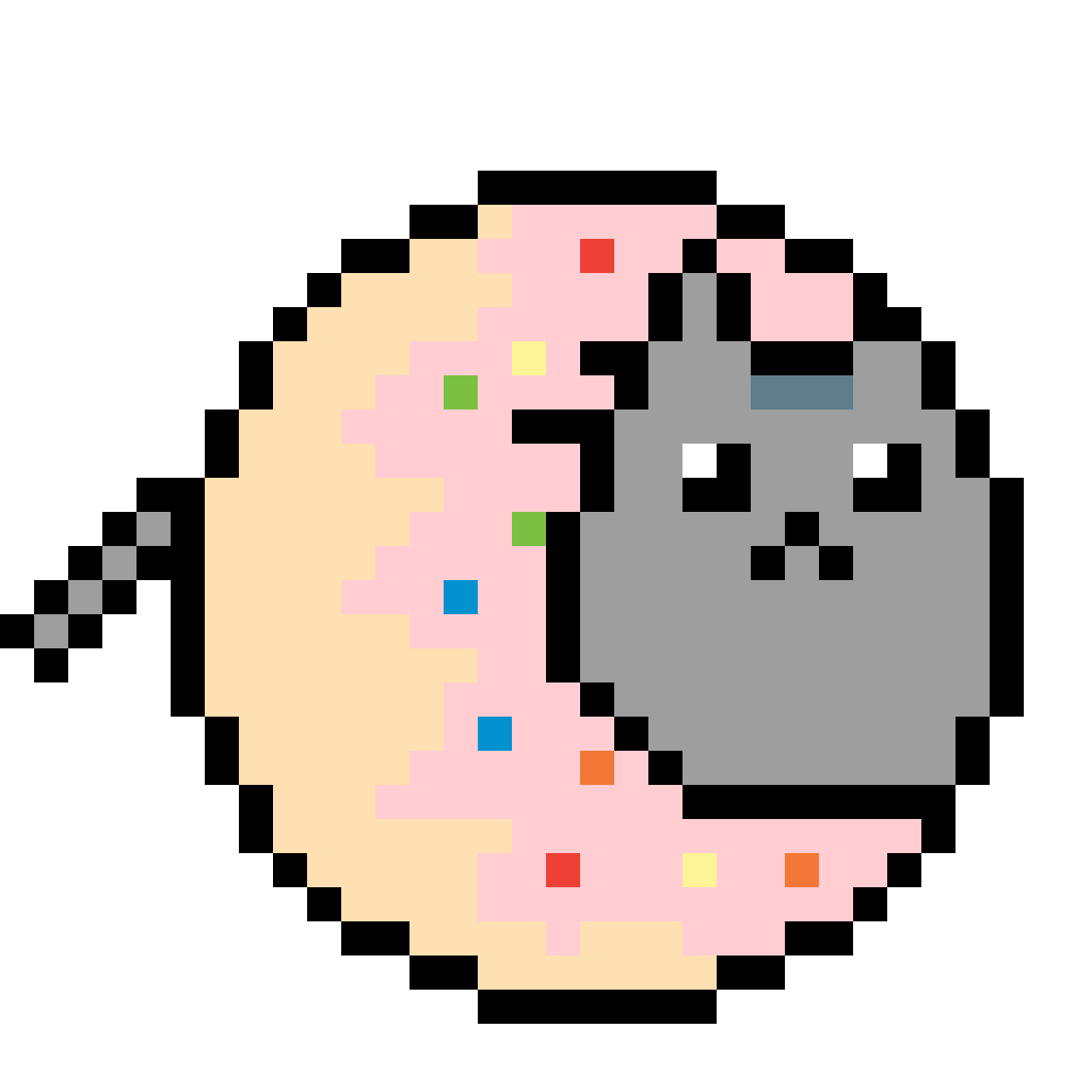 Editing Pusheen - Free online pixel art drawing tool - Pixilart