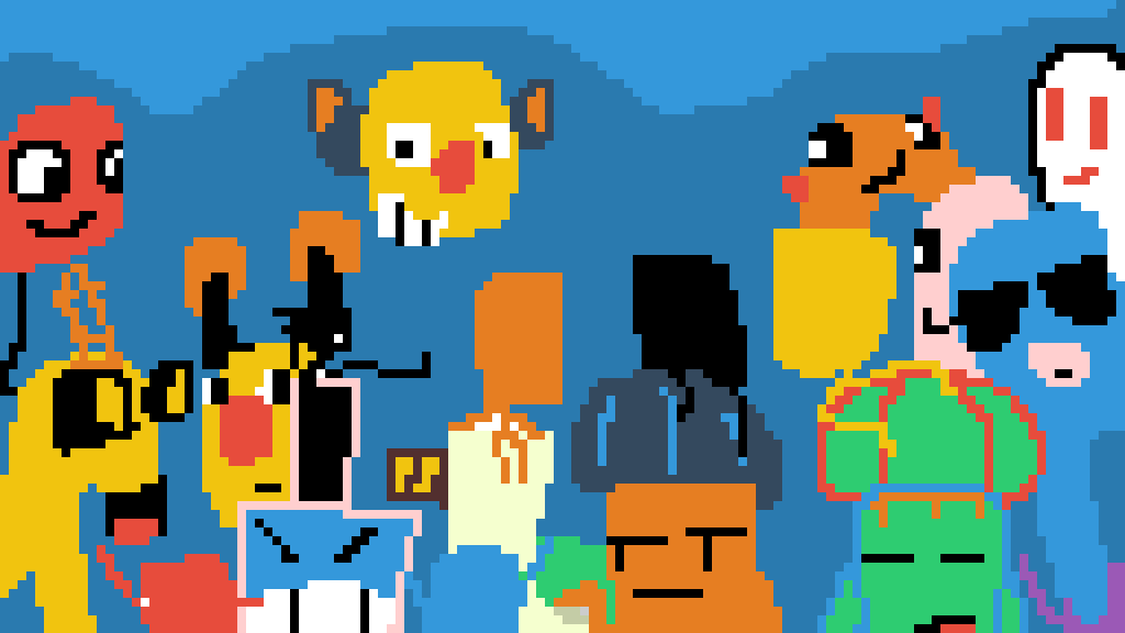 Editing all characters part 1 - Free online pixel art drawing tool ...