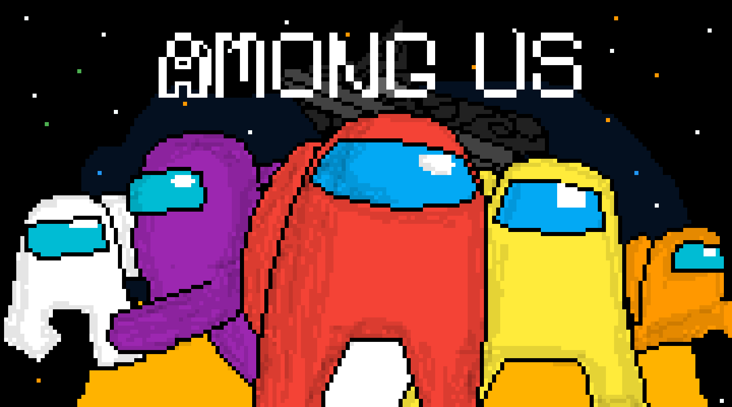 Pixilart - Among Us Fanart Cover by JustinLonor208