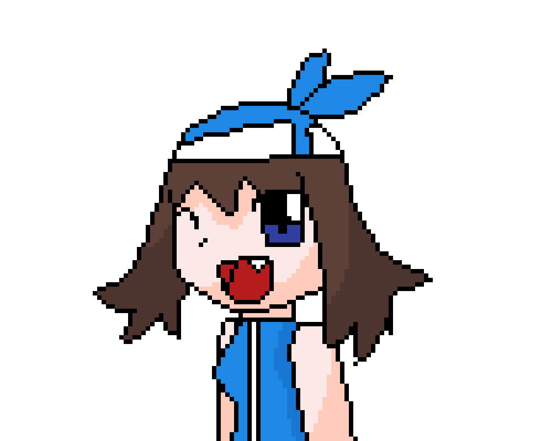 Pixilart - Odamaki Sapphire (Pokemon SPECIAL) by CirnoGlaceon