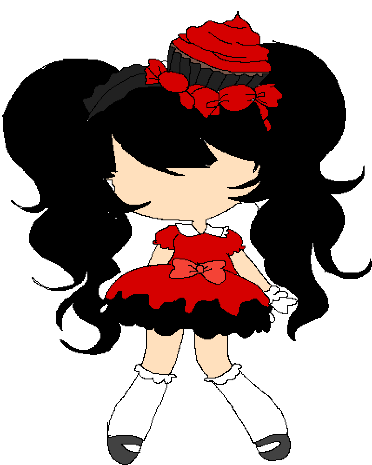 Editing pucca and pucca candy - Free online pixel art drawing tool ...