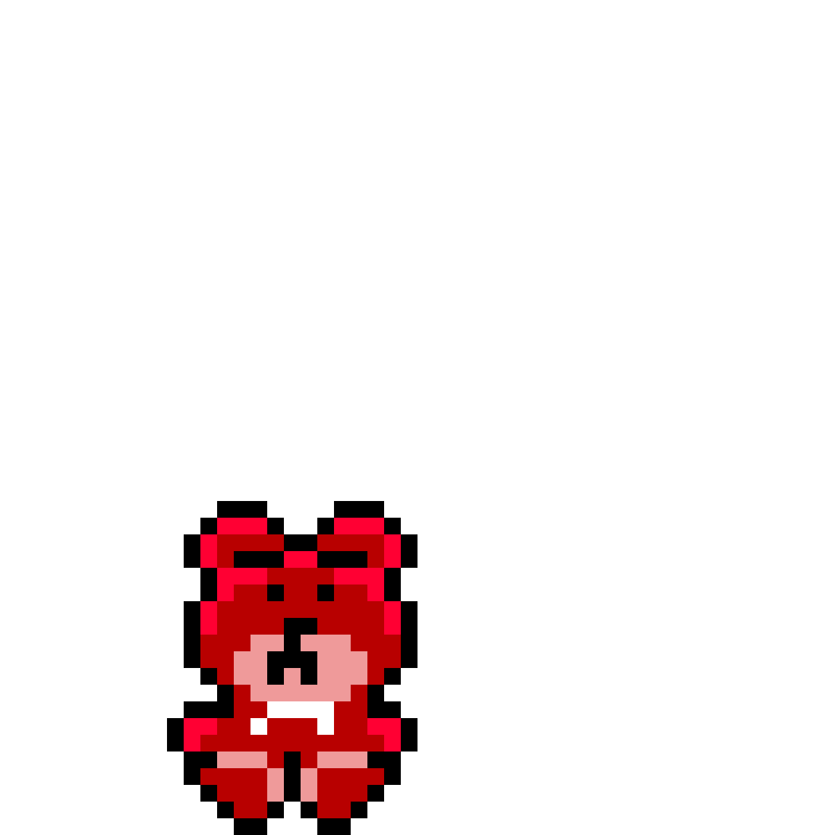 Editing earthbound teddy bear - Free online pixel art drawing tool ...