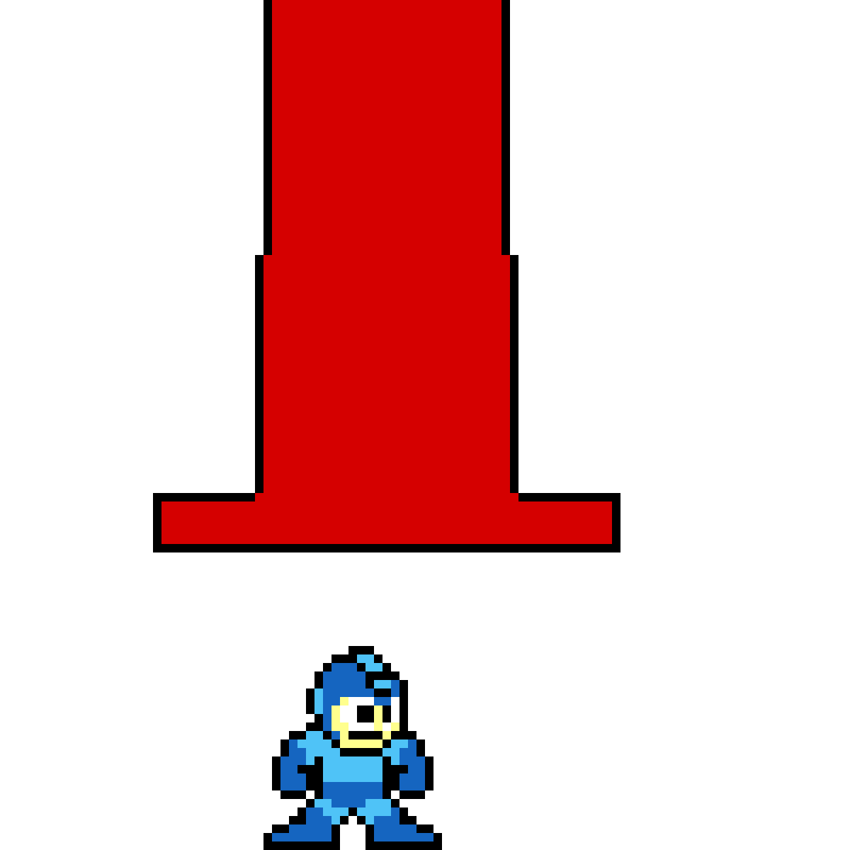 Pixilart - RIP Mega Man by Makkusu