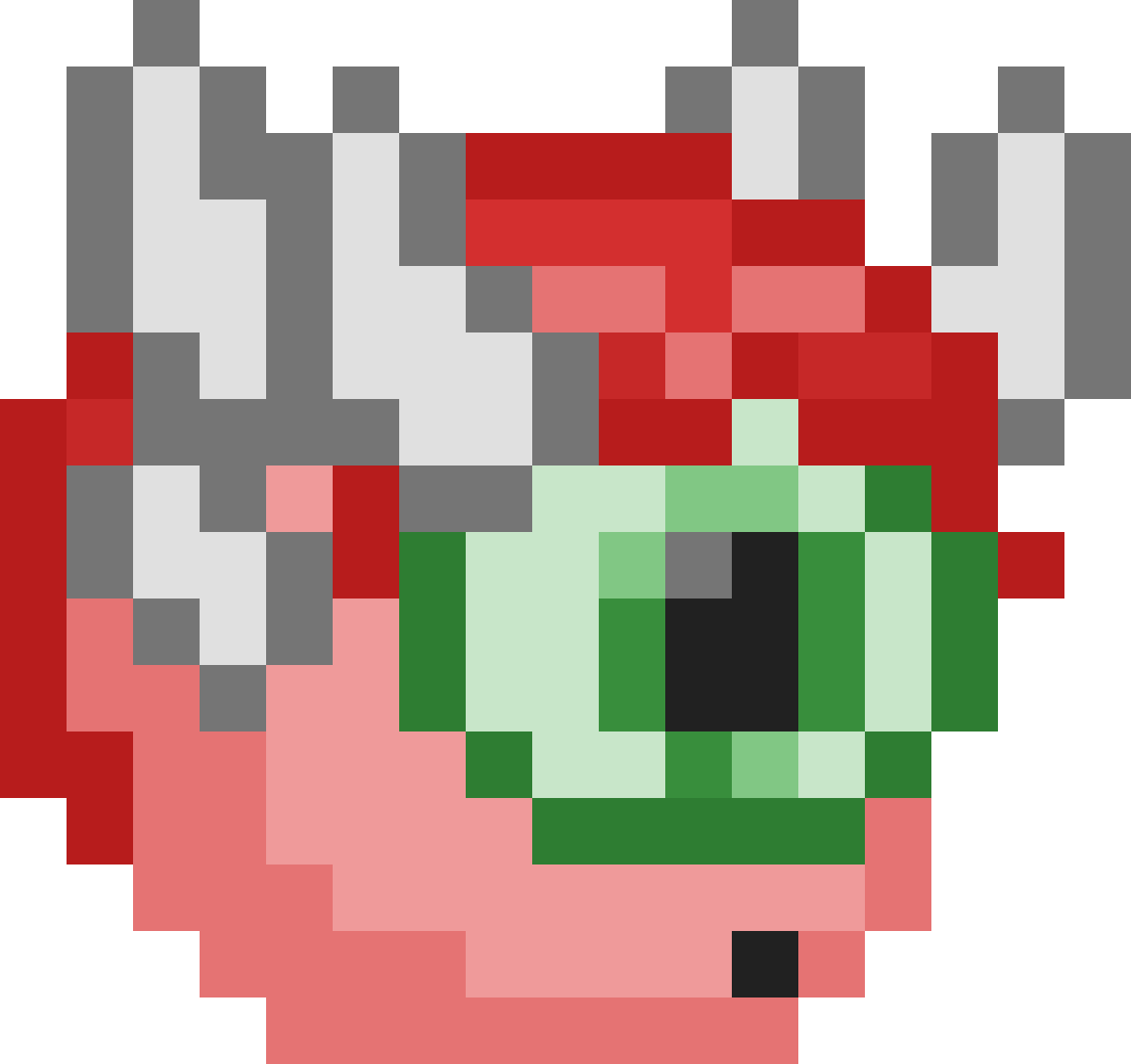 Pixilart - Demonic Doofus Terraria Head by TerriFried