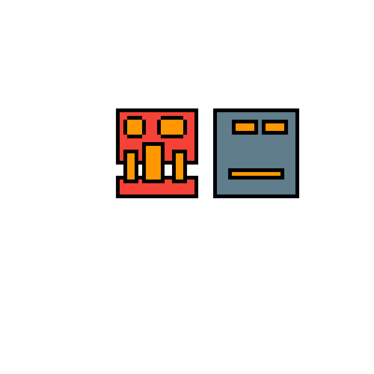 Editing Geometry Dash Skins Free Online Pixel Art Drawing Tool Pixilart
