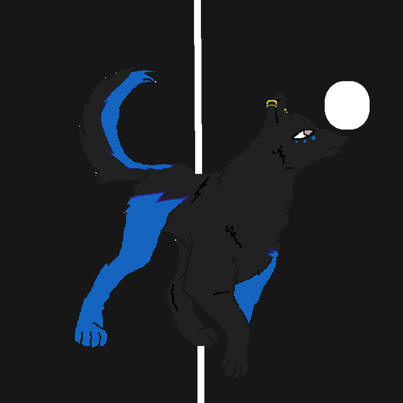 Pixilart - A Wonder Wolf by farty371