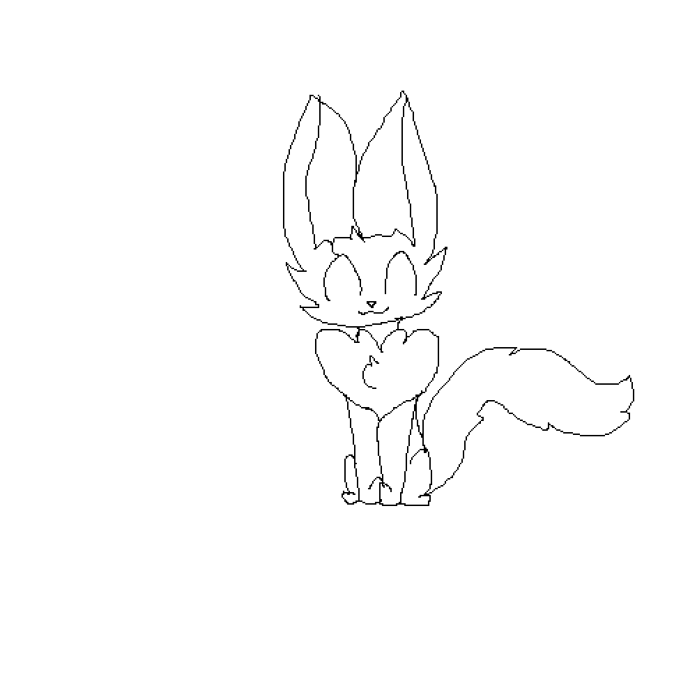 Editing Fluffy cat base - Free online pixel art drawing tool - Pixilart