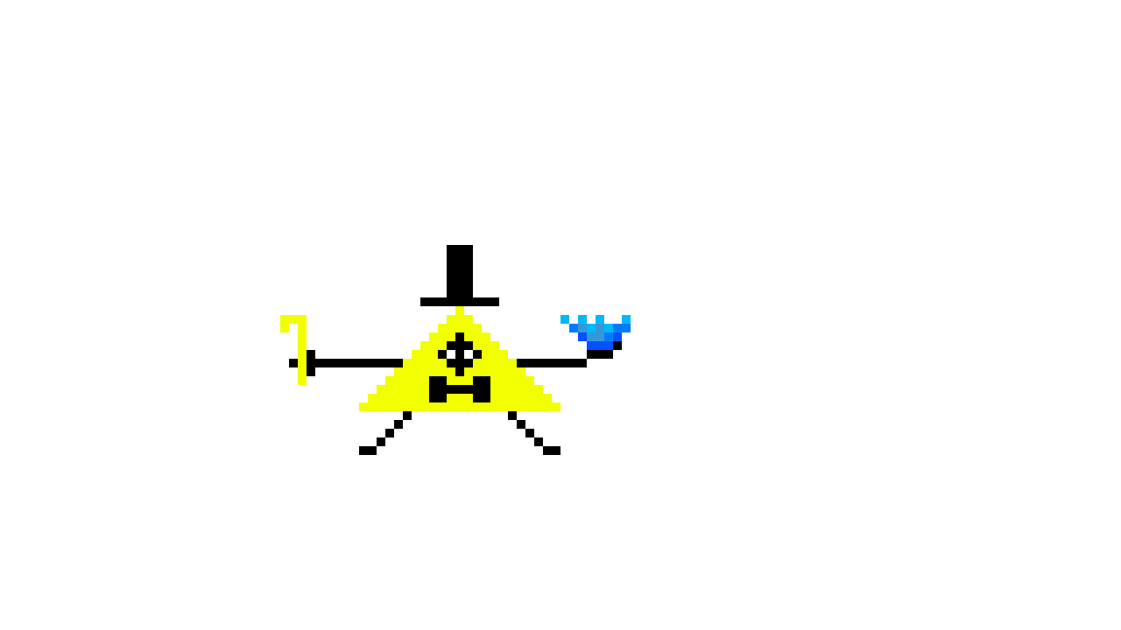Pixilart - Billy Bill Cipher by AceNX