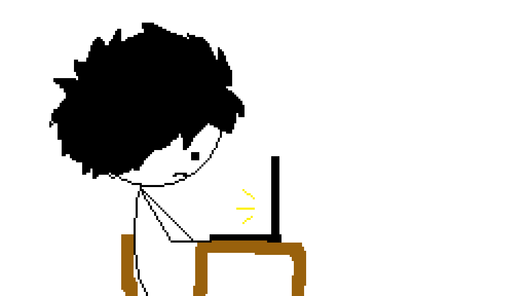 Pixilart - when a computer loses wifi when playing video games by ...