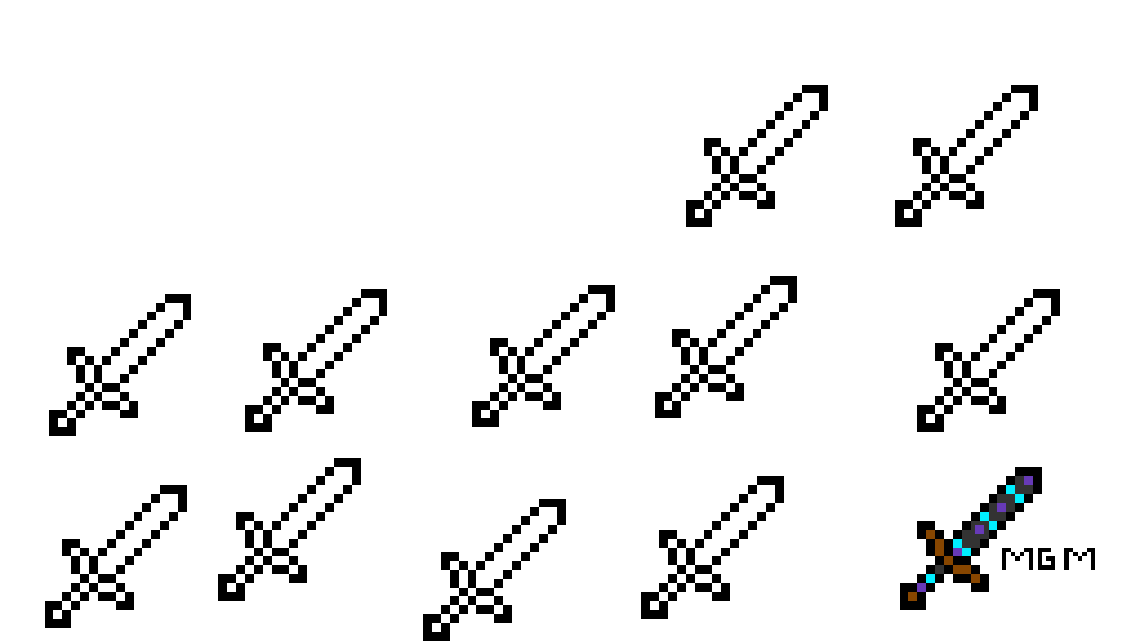 Pixilart - Minecraft Sword collab by Rirao-gartic