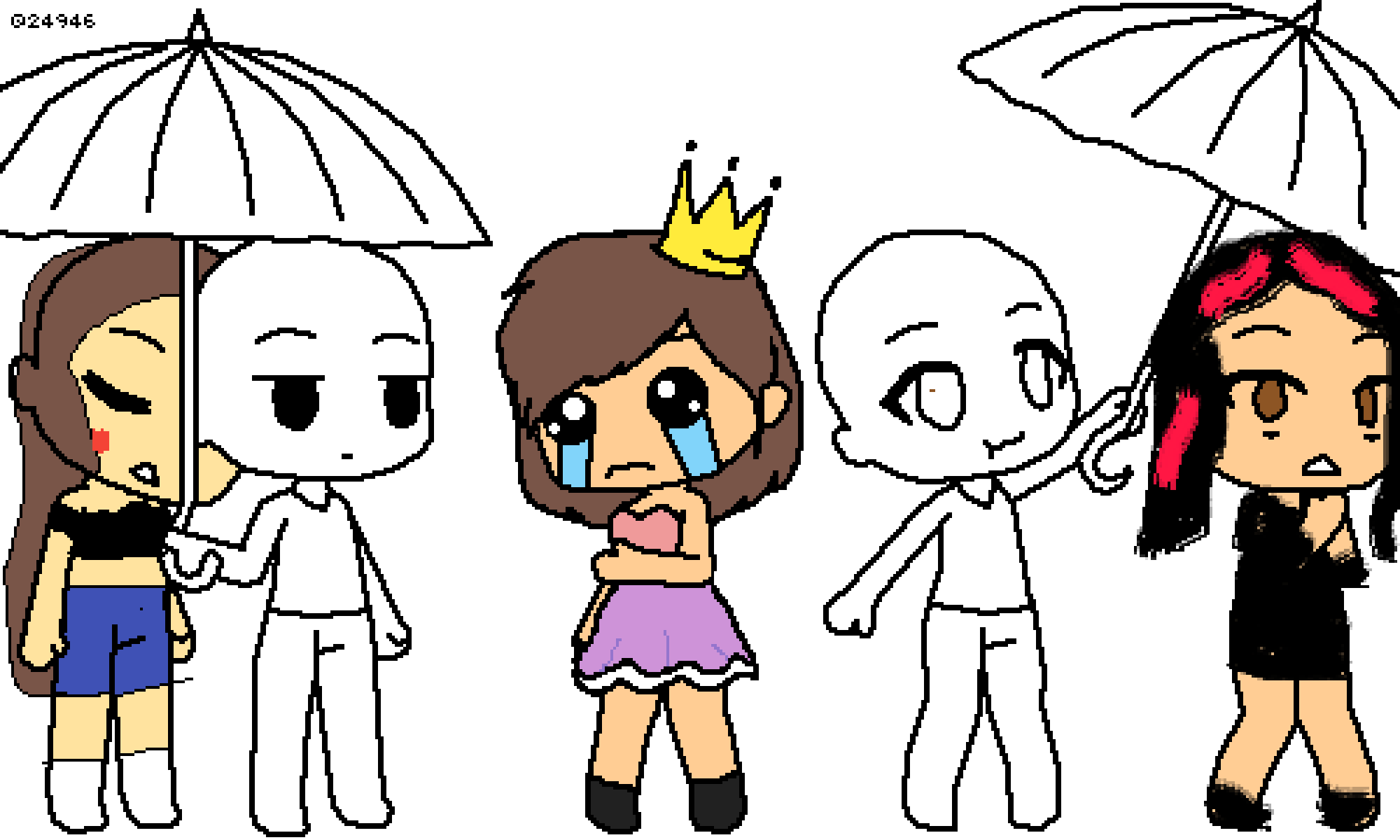 Pixilart - Gacha Collab by Jenna-Benna