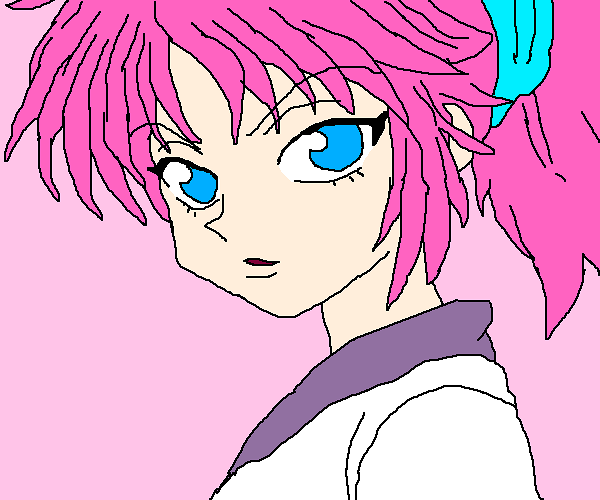 Pixilart - Machi Komacine by Alexiel-Lucifen