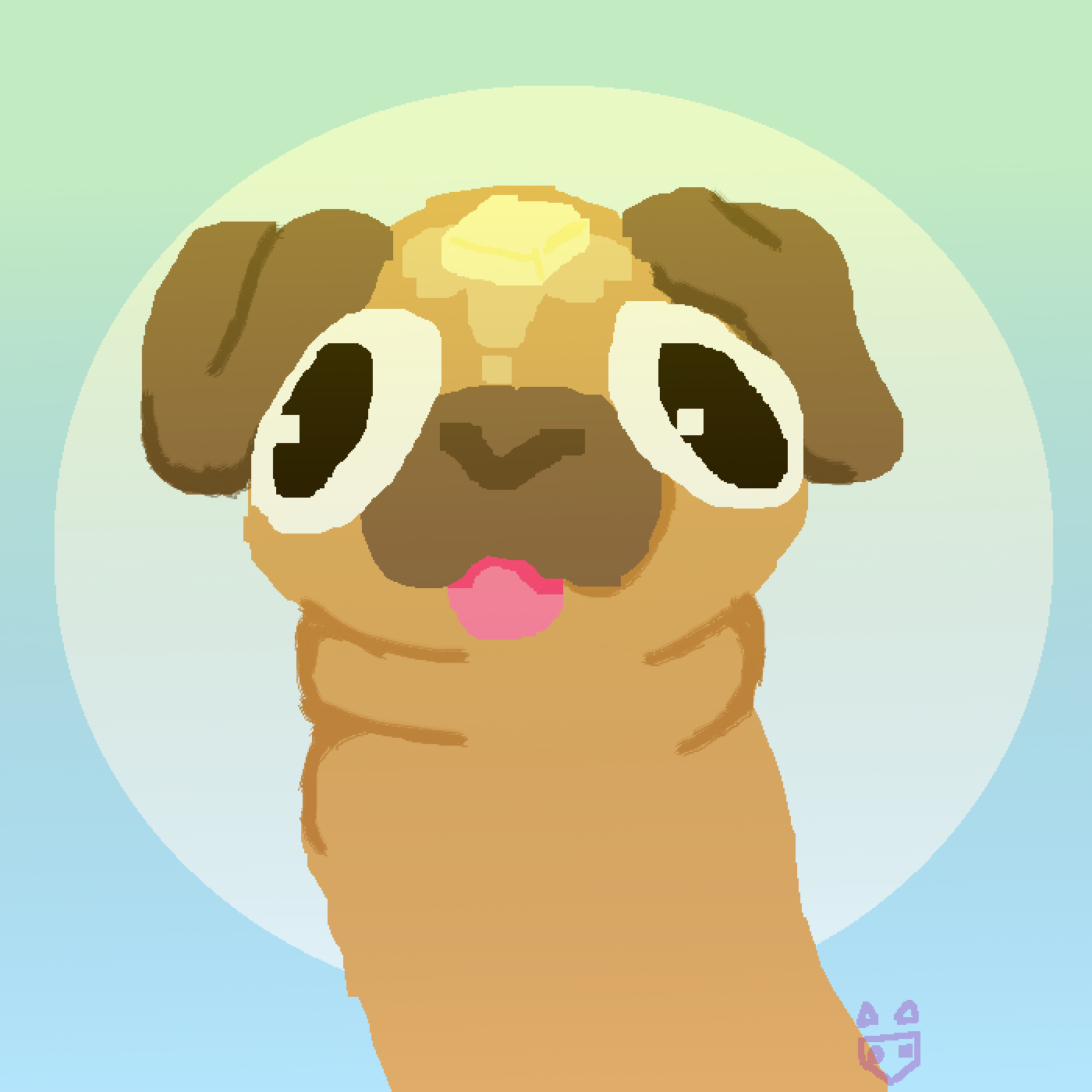 Pixilart - Butter dog by Scrappythecat