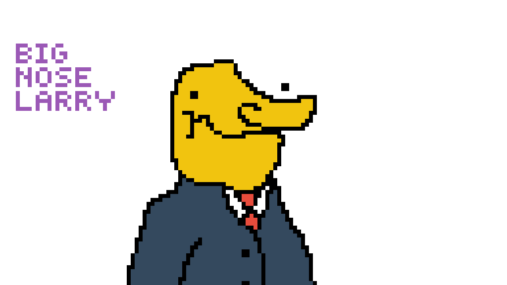 Pixilart - Big Nose Larry by Jboyz2