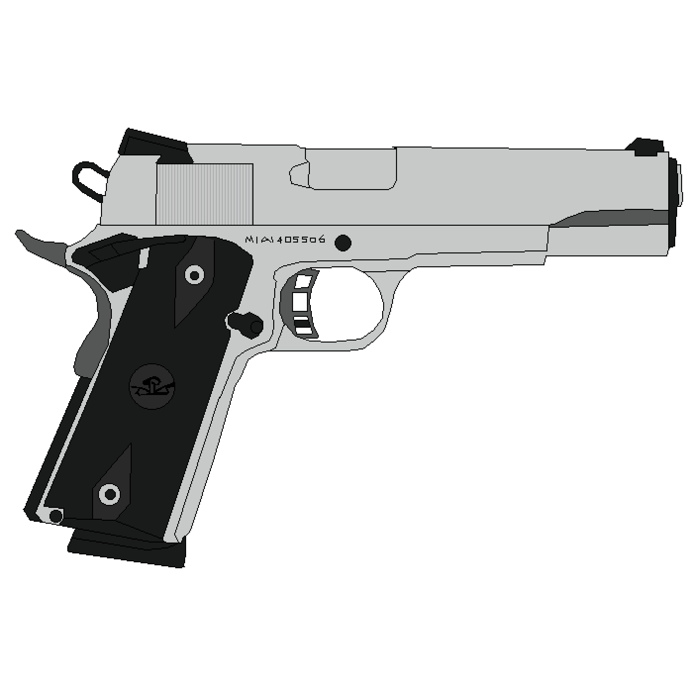 Pixilart - M1911 A1 FS by UMessedUp