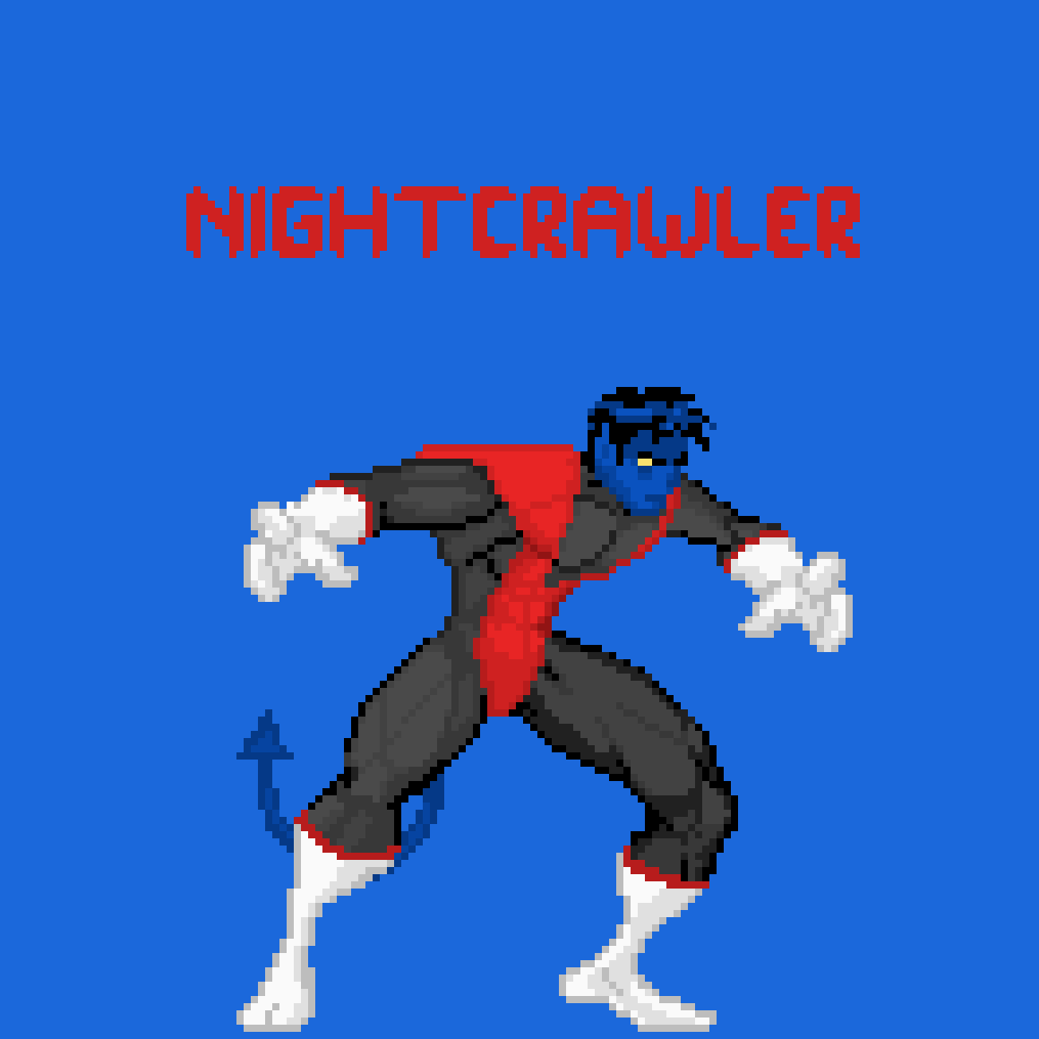 Pixilart - Nightcrawler by CrazyCas575