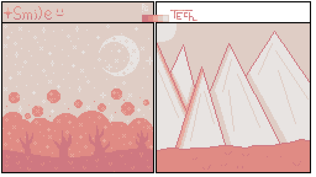 Editing 5 color palate collab - Free online pixel art drawing tool ...