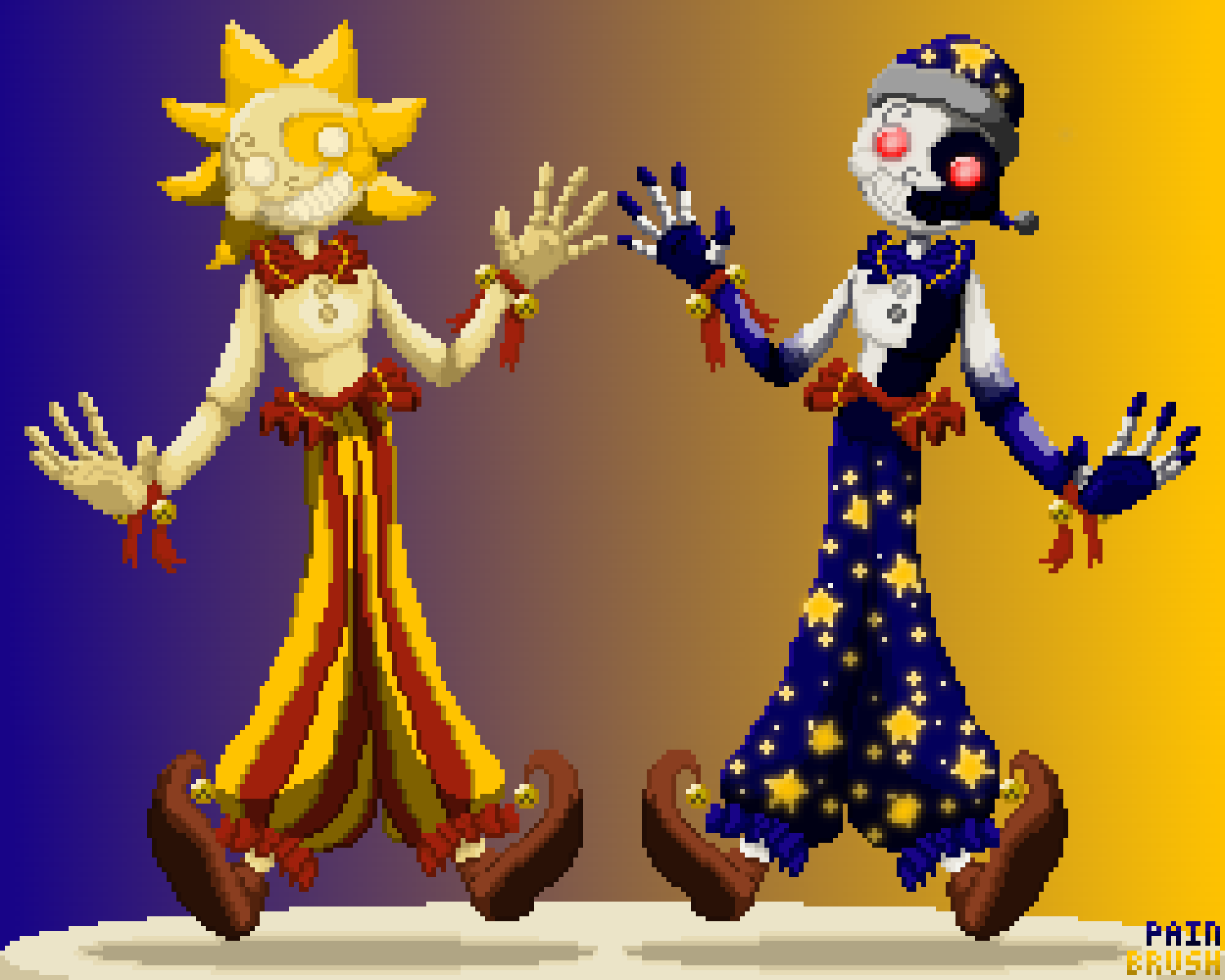 fnaf sun/sundrop/sunrise Contest - Pixilart