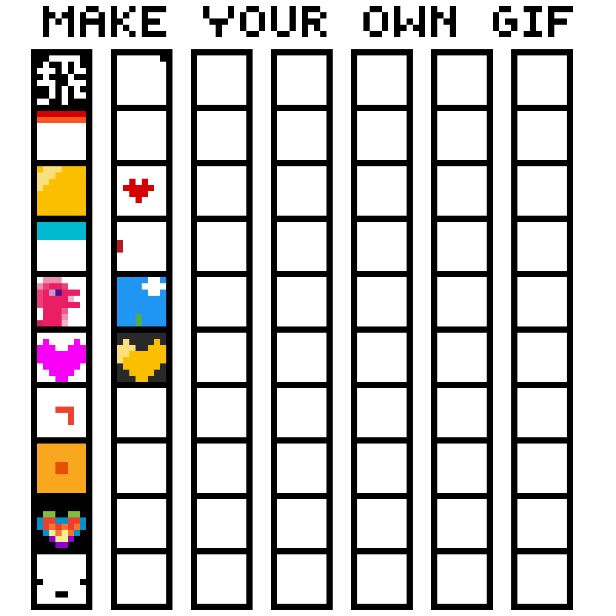 Pixilart - make your own gif D by The-Prism