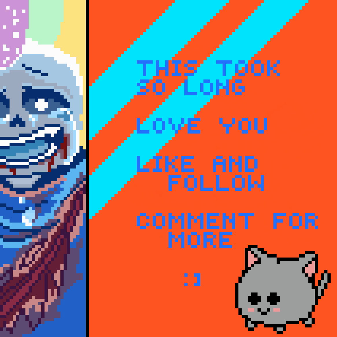 Pixilart - Undertale pixel art 2 by BananaManPV