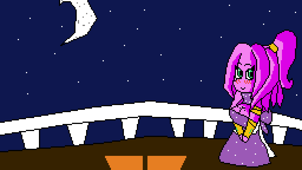 Pixilart - The Prom's Balcony by VERMAN8ER