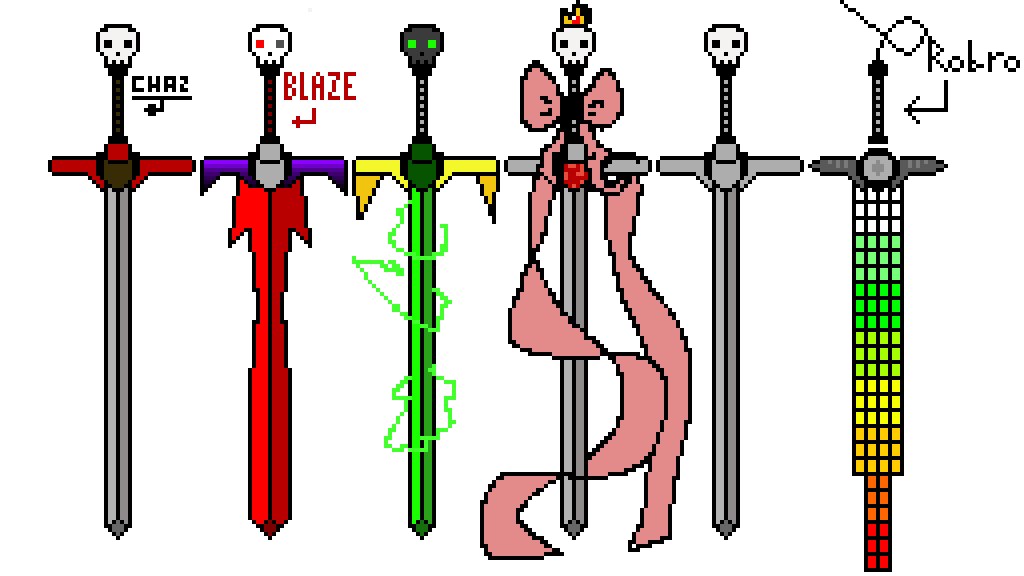 Pixilart - design your own sword by robotmastercody