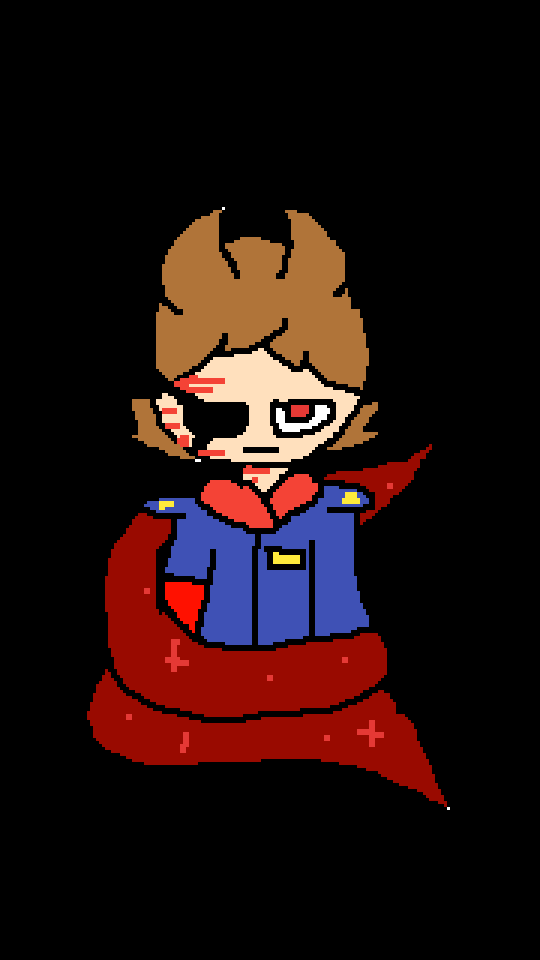 Pixilart - red leader tord (bad end friends 2) by torielislove