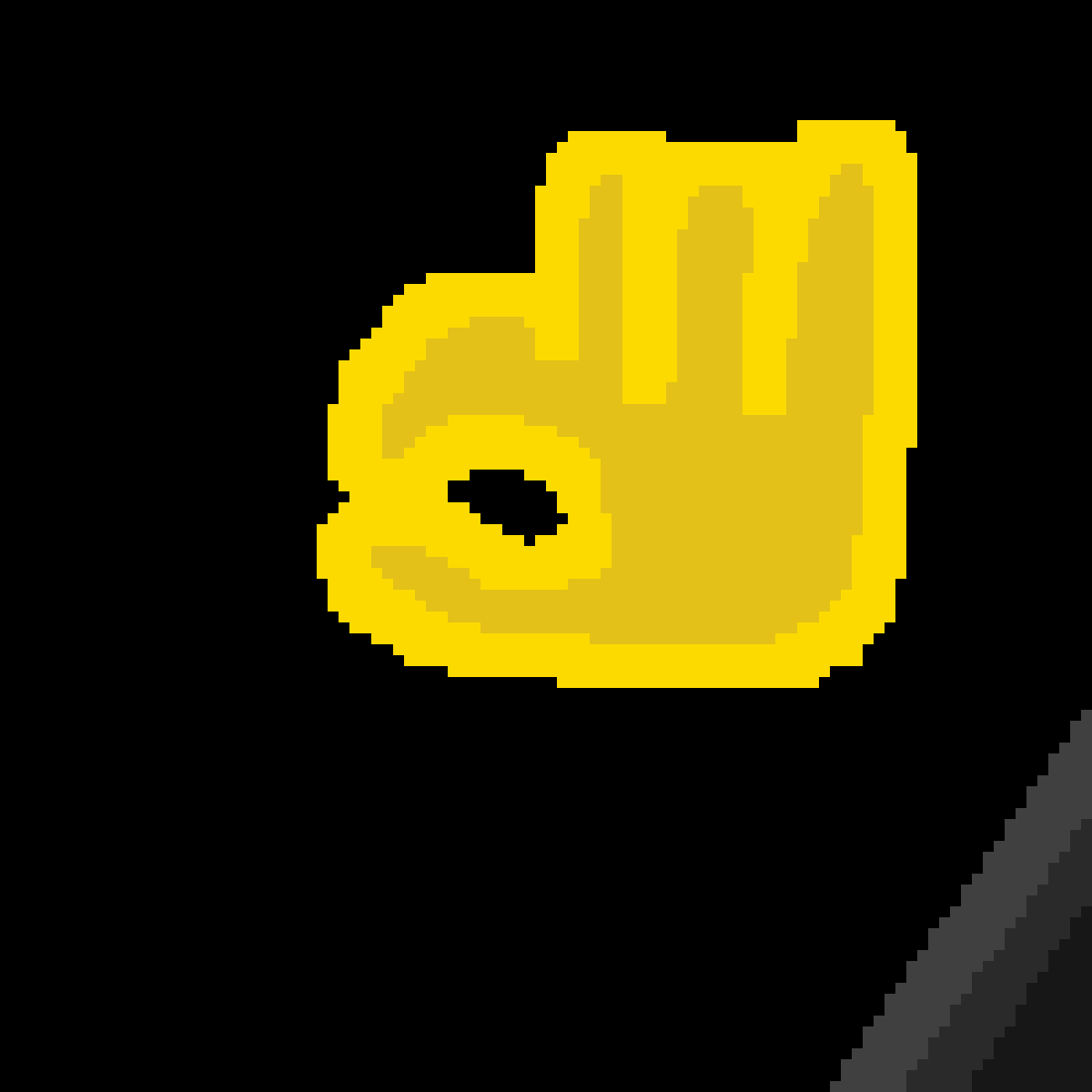 Editing Ok Finger Sign - Free online pixel art drawing tool - Pixilart