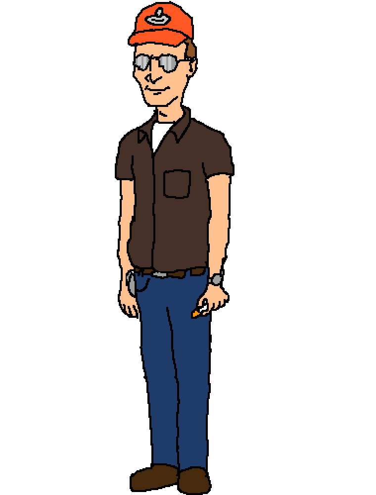 Pixilart - Dale gribble by Meatpieboi