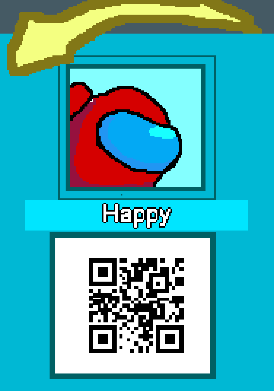 Pixilart - Among Us QR Code by realmasterdrago