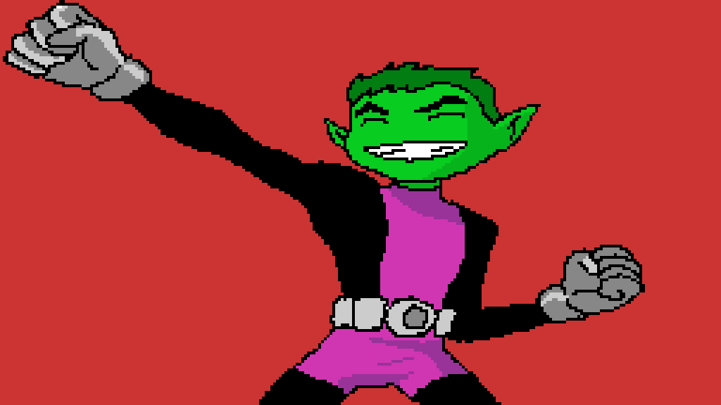 Pixilart - Beast Boy!!!! by KaiRyu