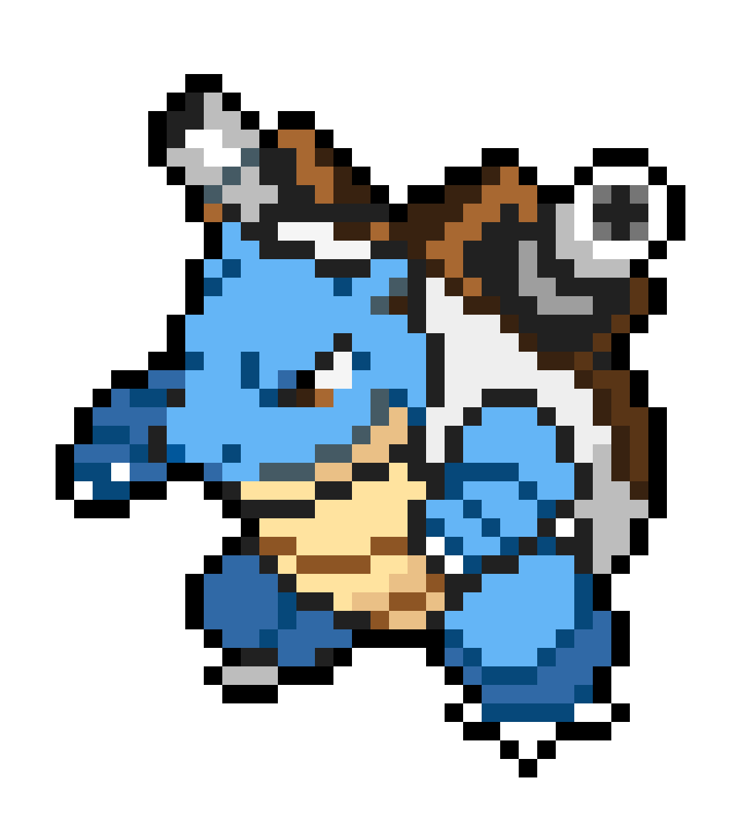 Pixilart - BLASTOISE by danielperalta